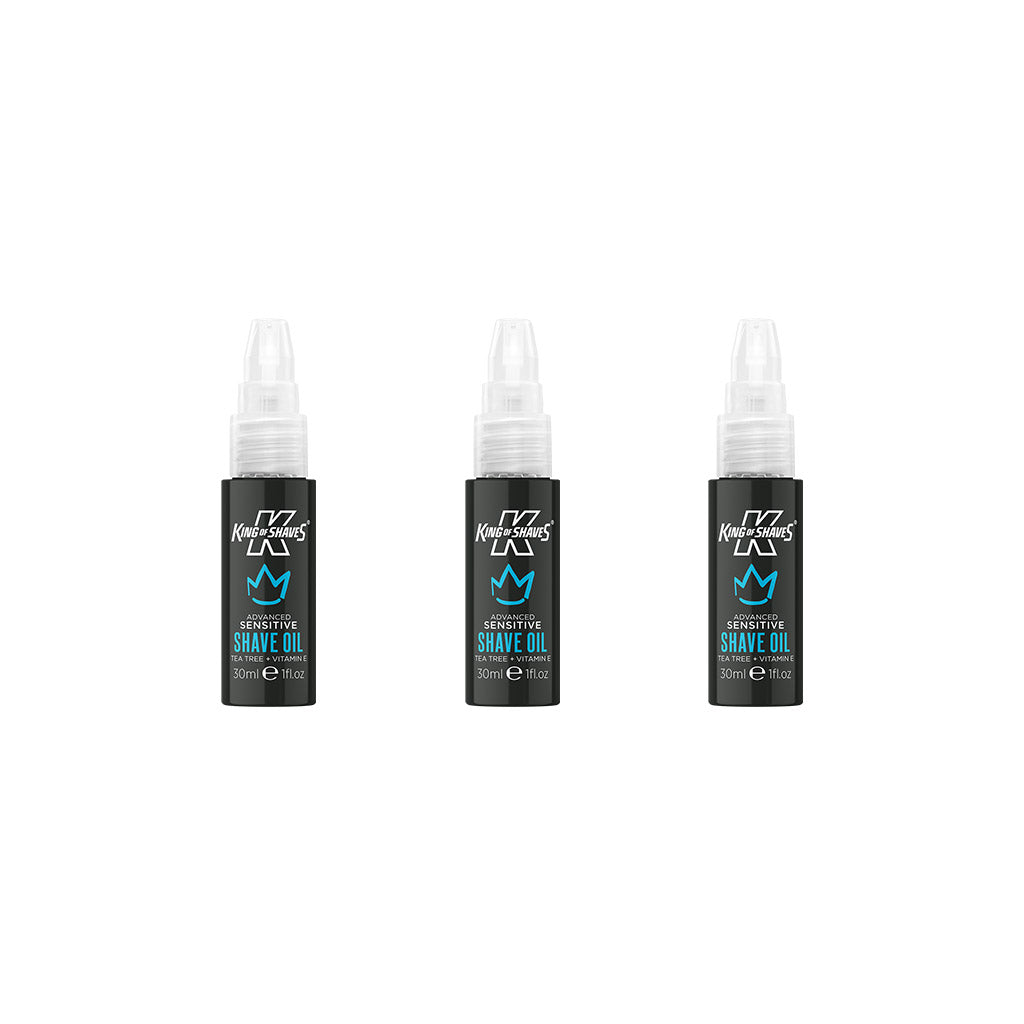 Advanced Sensitive Shave Oil (30ml) – King of Shaves