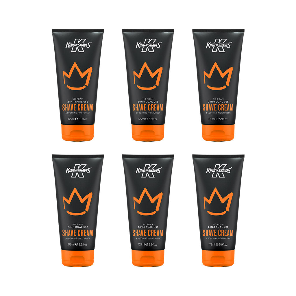 Dual Action Shave Cream & Moisturiser (175ml) – King of Shaves